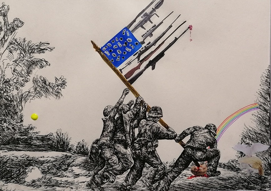 Tlacuilo Mestizo "Deep state" – Aguafuerte Galería