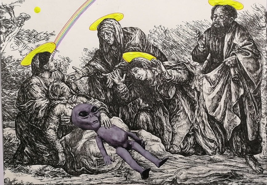 Tlacuilo Mestizo "El dolor no es invisible" – Aguafuerte Galería
